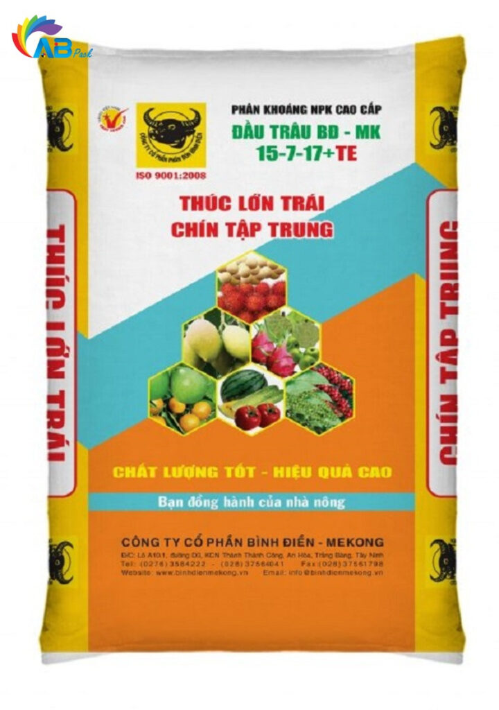 Công ty chuyên sản xuất bao bì phân bón npk chất lượng- Bao bì AB