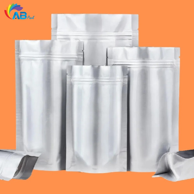 Túi zip bạc đáy đứng giá rẻ, uy tín tại TPHCM - Bao bì AB